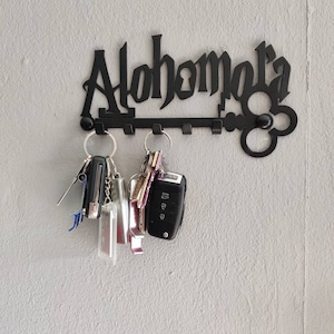 Alohomora Metal Key Holder, Durable Key Organizer, Decoration for Wall ...