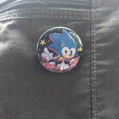 Sonic Character Buttons 1.5 Inch - Etsy