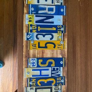 MUSCLE CAR License Plate Art, Fast, FREE Shipping - Etsy
