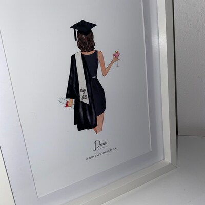 Personalised Graduation Print, Graduation Gift, Personalised Print ...