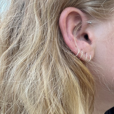 18 Gauge Fake Cartilage Piercing - Etsy