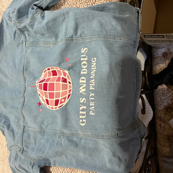 Custom Jean Jackets - Etsy