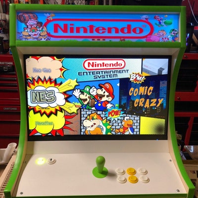Nintendo Mario Brothers Arcade Marquee for Header/backlit Sign - Etsy