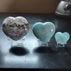 Crystal Heart Display Stands one - Etsy