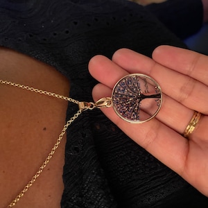 Personalizable Tree of Life With Locks of Hair or Fur, Pendant ...