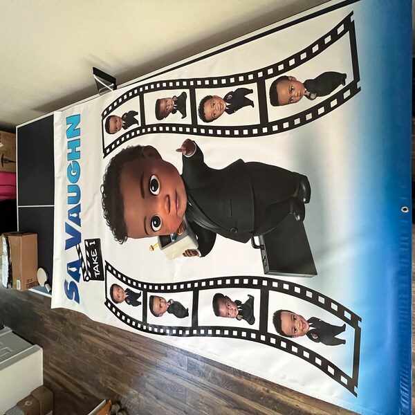 Custom Designed It's A BABY JAM With the GANG Party Backdrop; Baby Jam ...