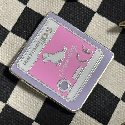Nintendogs Game Cartridge Inspired Hard Enamel Lapel Pin Badge - Etsy