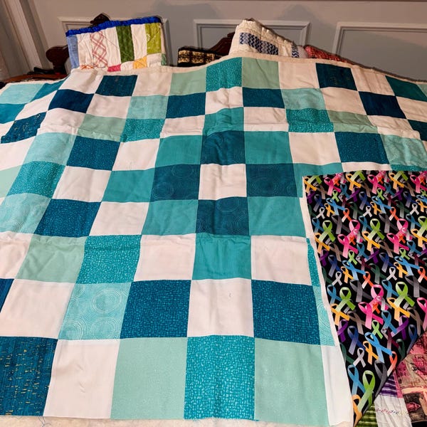 Easy Quilt Patterns PDF Oasis Quilt Pattern for Beginners Quilting ...