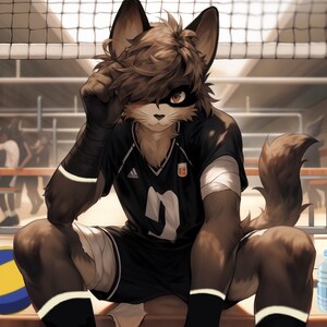 Furry Couple Commission Digital Painting Masterpiece Couple Fursona ...