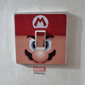 Super Mario Question Mark Box Light Switch Sticker UK - Etsy UK