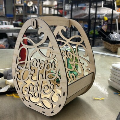 Coded Wooden Box DXF Files for Laser Cut, Box Cut File, CDR Files for ...