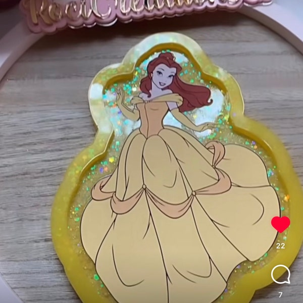 2 Belle SVG for Cricut and Silhouette Cutting Machines, Beauty and the ...