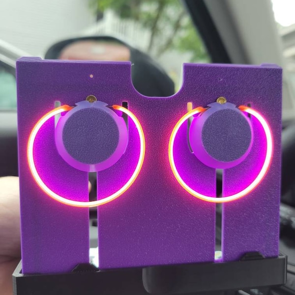 Halo LED Earrings: Design 5 - Etsy
