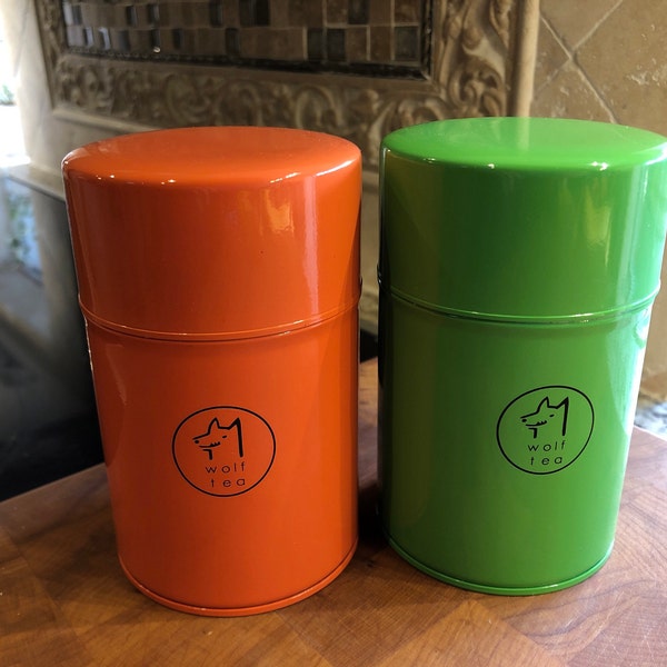 Wolf Tea Exclusive Canister / Tea Canister / Tea Tin / Tea Caddy - Etsy