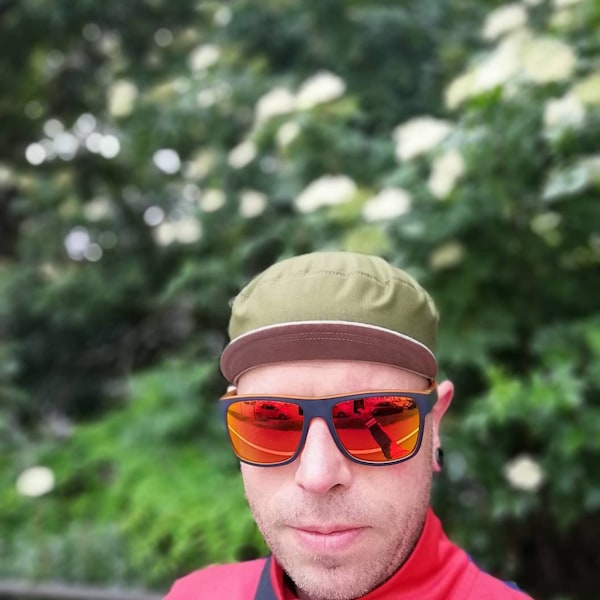 Short Brim Cycling Cap: Army Style Cotton Kepi Hat // Very Small Sizes ...