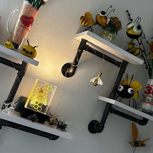 Jellyfish Swarm Resin Desk Light Underwater Epoxy Lamp Scuba ...