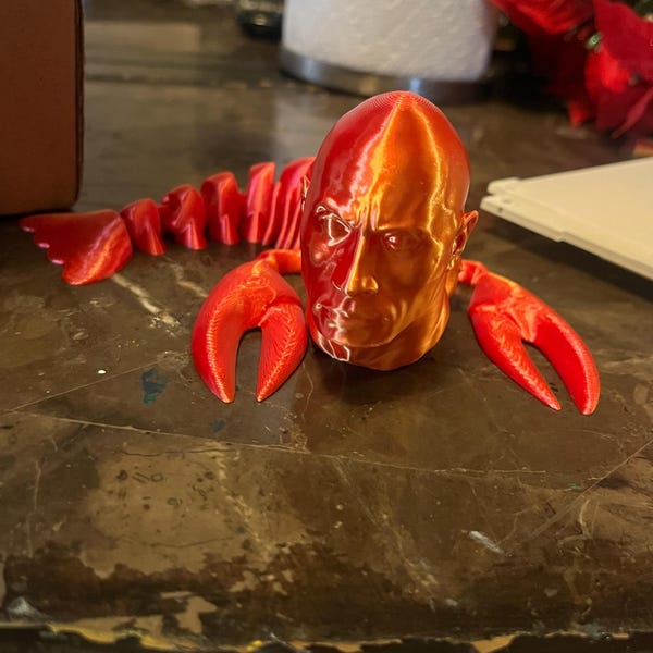 Colorful Articulated Avatar Banshees Ikran Figure With Glass Eye and ...