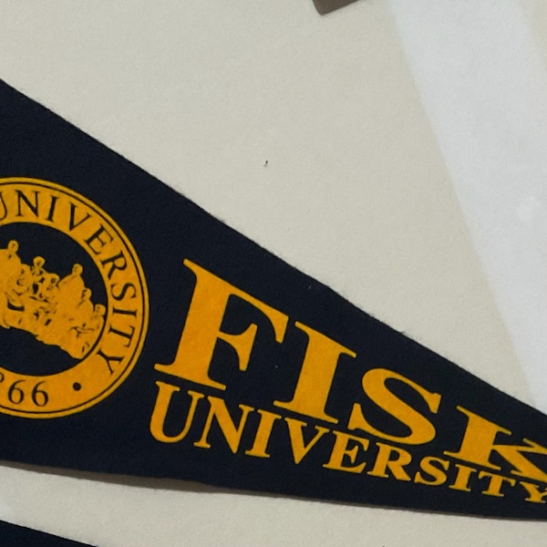 Fisk University Wool Felt Pennant - Etsy