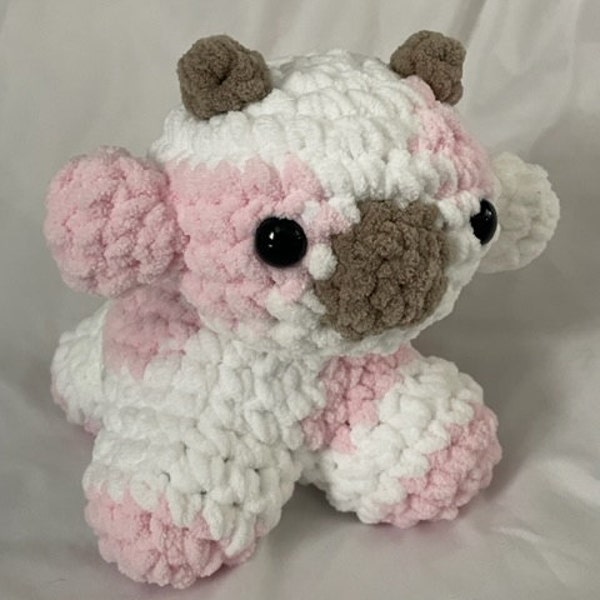 Crochet Cuddle Cow Plushie PATTERN - Etsy