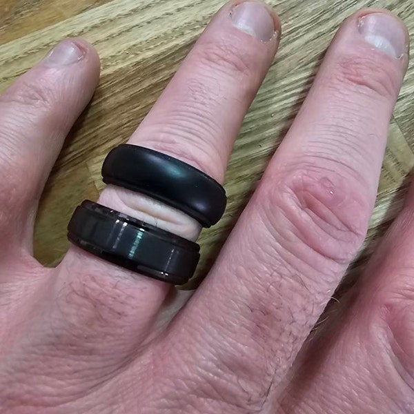 Personalized Promise Ring for Him Custom Ring for Men Unique Valentine ...