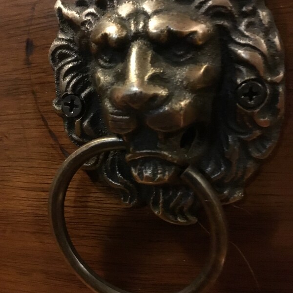 6 Items 2" Inches Lion Drawer Knobs Drawer Dresser Pull | Cabinet ...