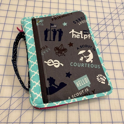 Zippered Bible Cover SEWING PATTERN, DIY - Etsy