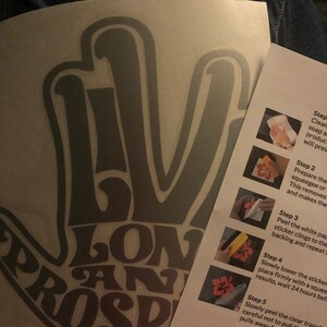 Star Trek Spock Hand Decal Sticker Live Long and Prosper Vulcan Car ...