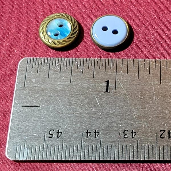 Vintage Rubber Buttons: Assorted Colors, Four Hole - Made in France ...