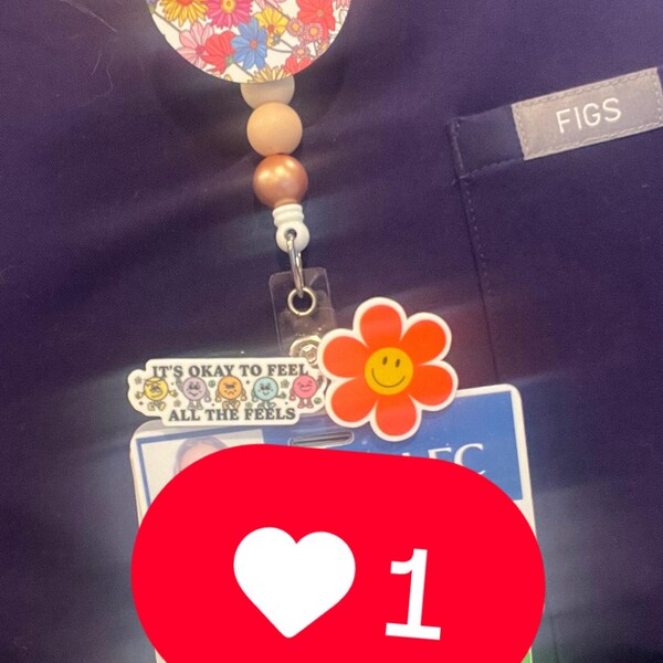 Badge Topper / CHARM COLLECTION - Affirmation - Charm Only / - Etsy