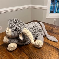 3in1 Highland Cow Folding Baby Blanket Crochet Pattern Scottish Cow ...