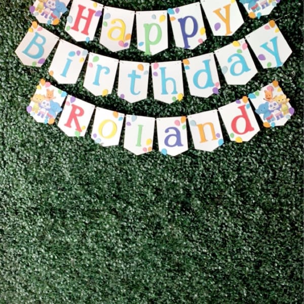 Word Party Birthday Banner/word Party Banner/word Party Theme/word ...