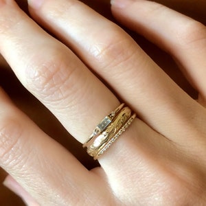 Mobius Ring Set Couple Wedding Band Mobius Wedding Band Men | Etsy