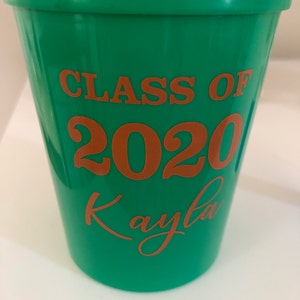 Graduation Party Cups, Graduation Favors, Graduation Party Ideas ...