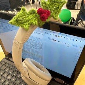 Crochet Star Ribbon Headphone Charm Star Hair Ribbon Multiple Colors ...