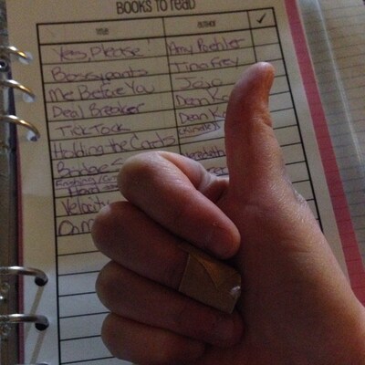 Printed Half Letter Size Books to Read Inserts - Etsy