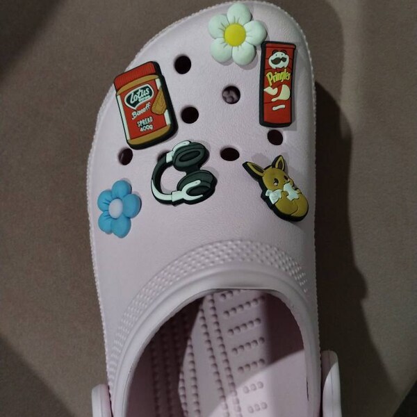 Foodie Themed Jibbitz for Crocs - Maccas Chips - Churros - Pizza ...