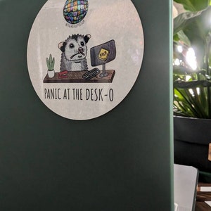 Panic at the Desk-o-possum Disco Possum Hand Embroidery PDF Template ...