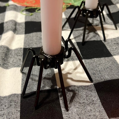 Scrap Spider Candle Holder - Etsy