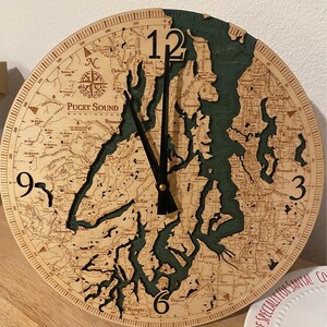 Lake Livingston Wood Carved Topographic Depth Chart / Map - Etsy