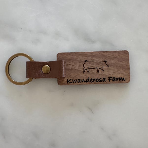 Customizable Pig Hog Stall Tag or Name Plate Label for Fairs and ...