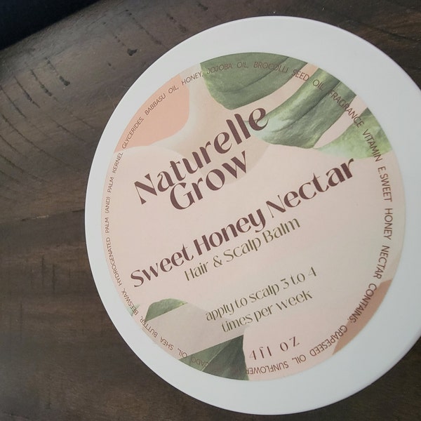 Sweet Honey Nectar -- Hair Growth Balm and Scalp Treatment ...