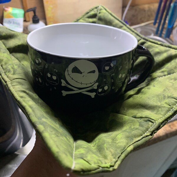 Double Brushed Knit Fabric, Dusty Blue Abstract Floral Knit Fabric ...