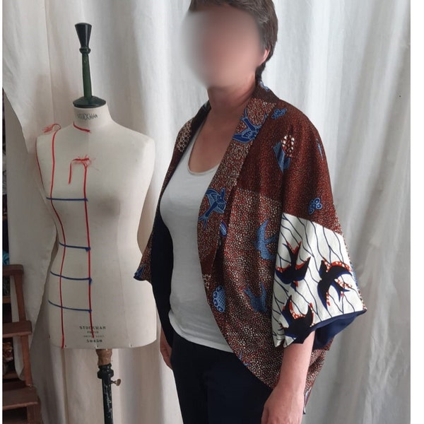 Cocoon Jacket PATTERN - Digital Pdf + Video Tutorial, Draped, Unisex ...