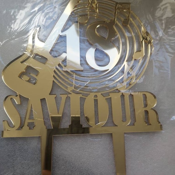 Saxophone Cake Topper,music Cake Topper,saxophonist Cake Topper ...