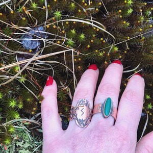 Raven Ring Viking Ring Rune Ring for Women Celtic Ring Viking Jewelry ...