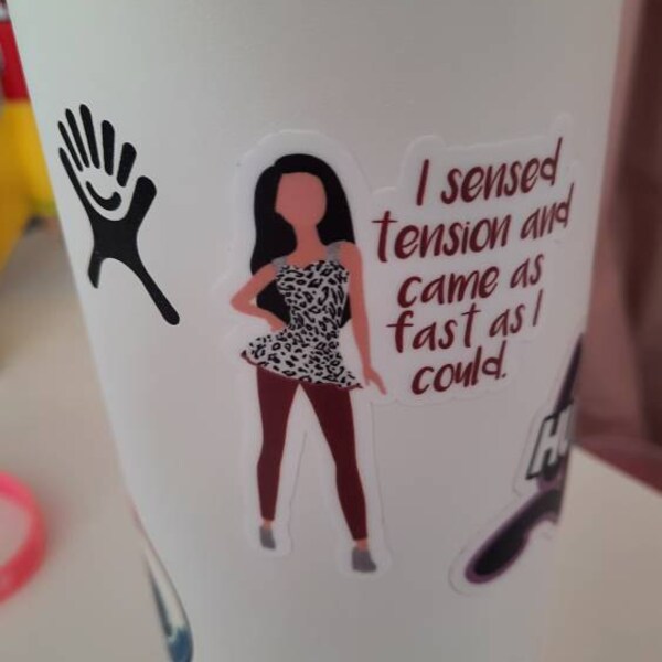 Life in the Dreamhouse Waterproof Vinyl Stickers, Schlond Poofa Sticker ...