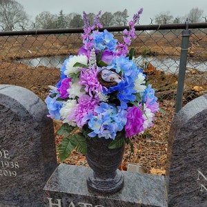 Deer Hunters Cemetery Memorial Vase Flower Arrangement - Etsy