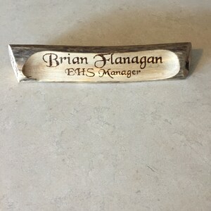 Rustic Desk Name Plate or Sign 100% Custom - Etsy