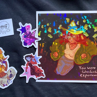 Off the Hook Vinyl Sticker READ DESC - Etsy