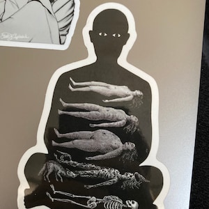 Corpse Decomposition, Sticker - Etsy